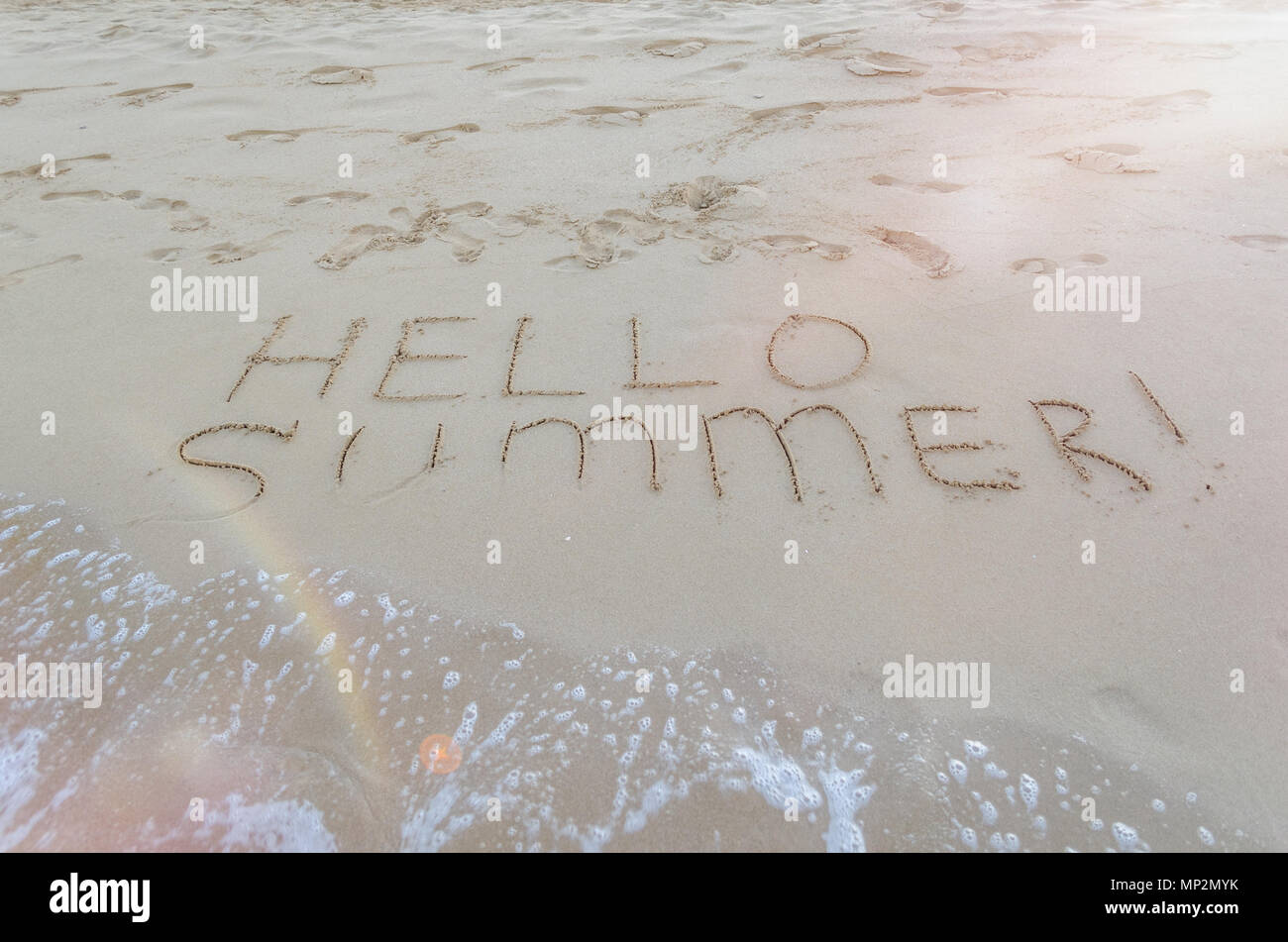 Hello Summer High Resolution Stock Photography and Images - Alamy