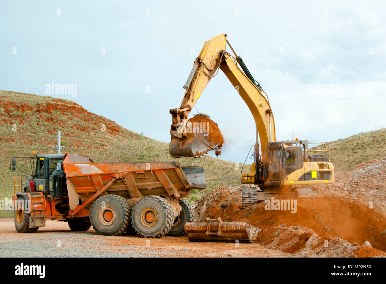 Hydraulic mining hi-res stock photography and images - Alamy