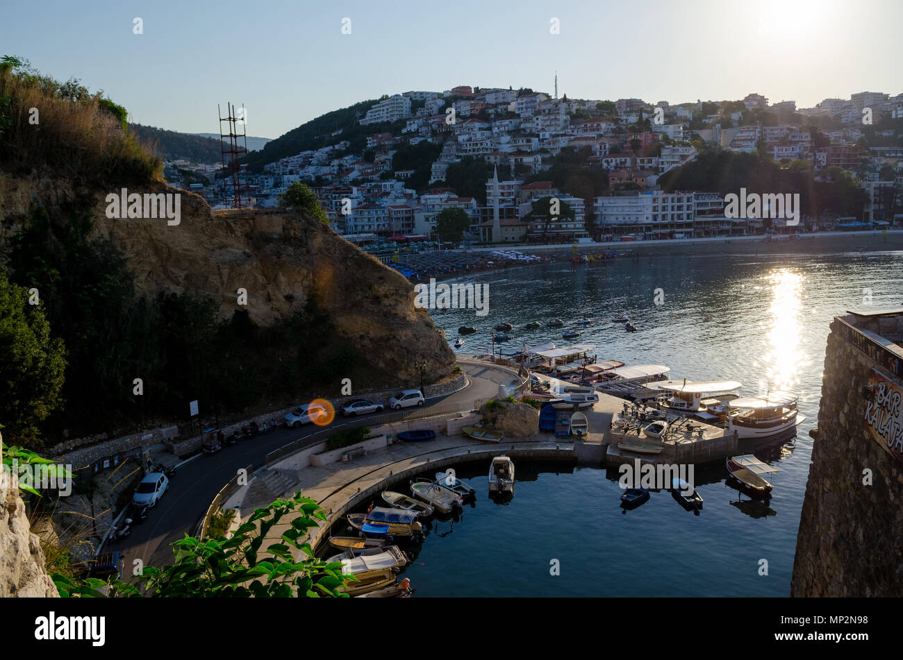 Harbor beach mala plaza hi-res stock photography and images - Alamy