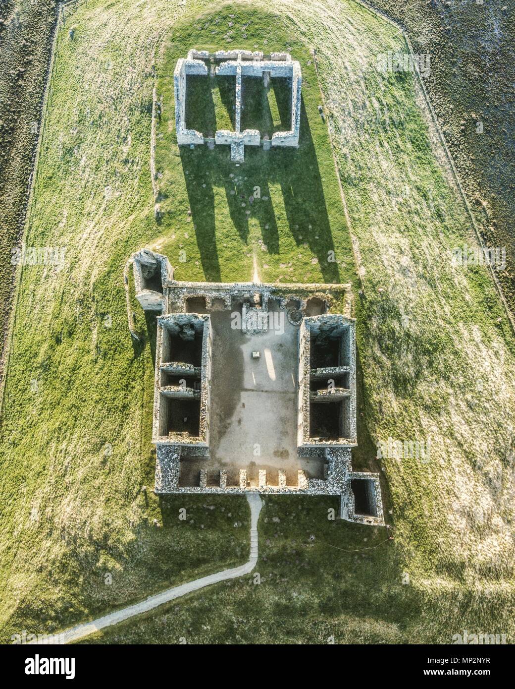 Ruthven Barracks in the Highlands of Scotland. A English Barracks ...