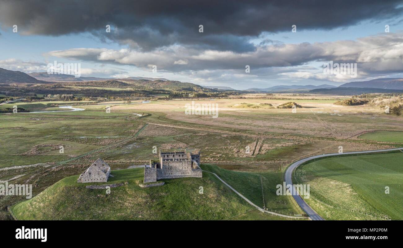 Ruthven Barracks in the Highlands of Scotland. A English Barracks ...