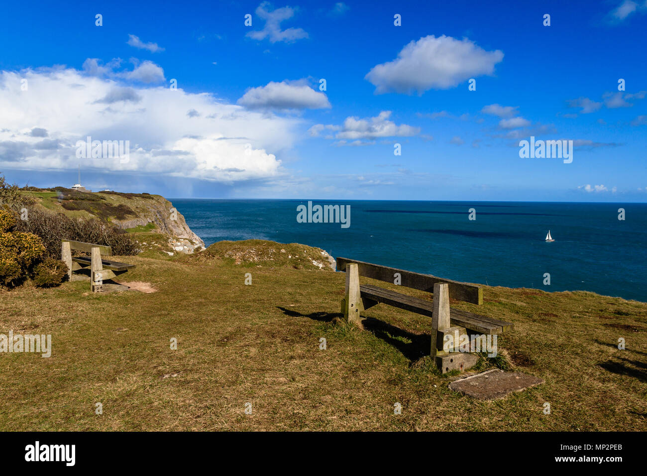 Devon cliffs viewpoint devon hi-res stock photography and images - Alamy