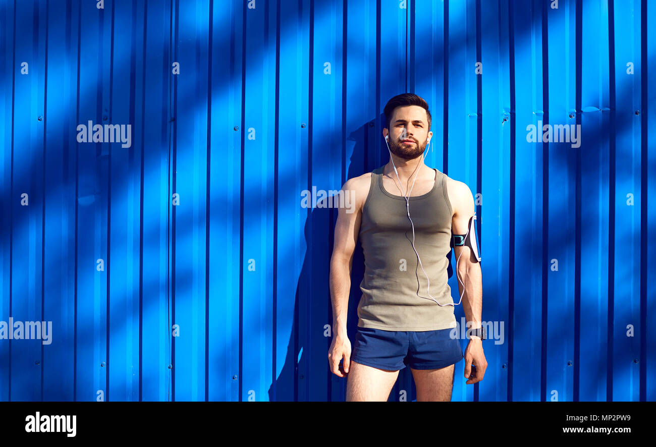 Male urban athlete hi-res stock photography and images - Alamy