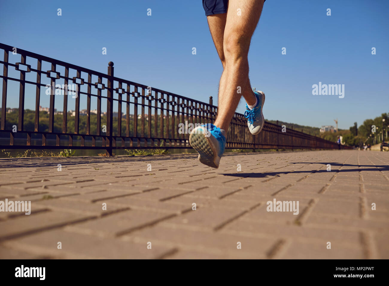 Marathon runner legs hi-res stock photography and images - Alamy