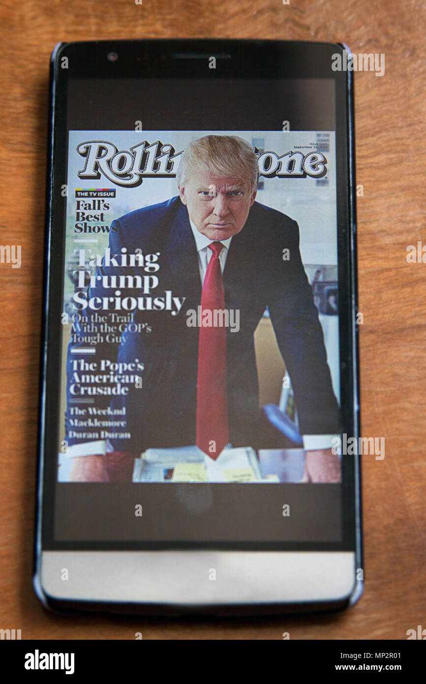 Rolling stones magazine cover hi-res stock photography and images - Alamy