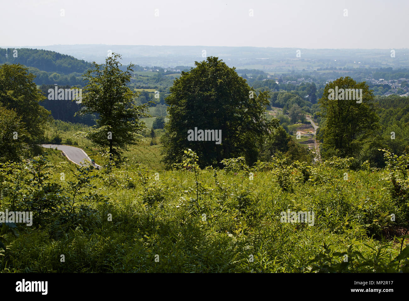 landscape at the border triangle in Vaals, Netherlands Stock Photo - Alamy