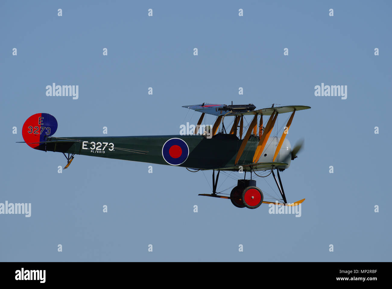 Avro 504K E3273, G-ADEV, shuttleworth Collection, Biggleswade Stock ...