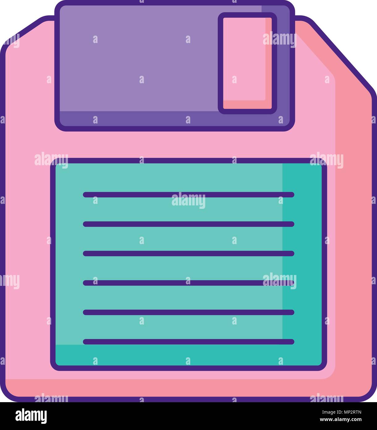 diskette icon over white background, vector illustration Stock Vector ...