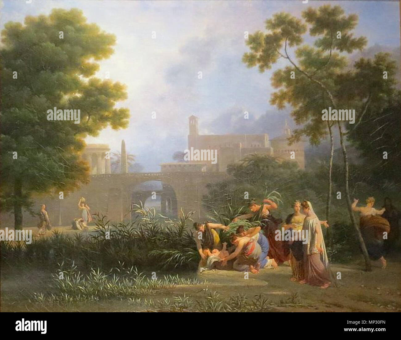 English: Moses Rescued from the Water Português: Moisés Salvo das Águas ...