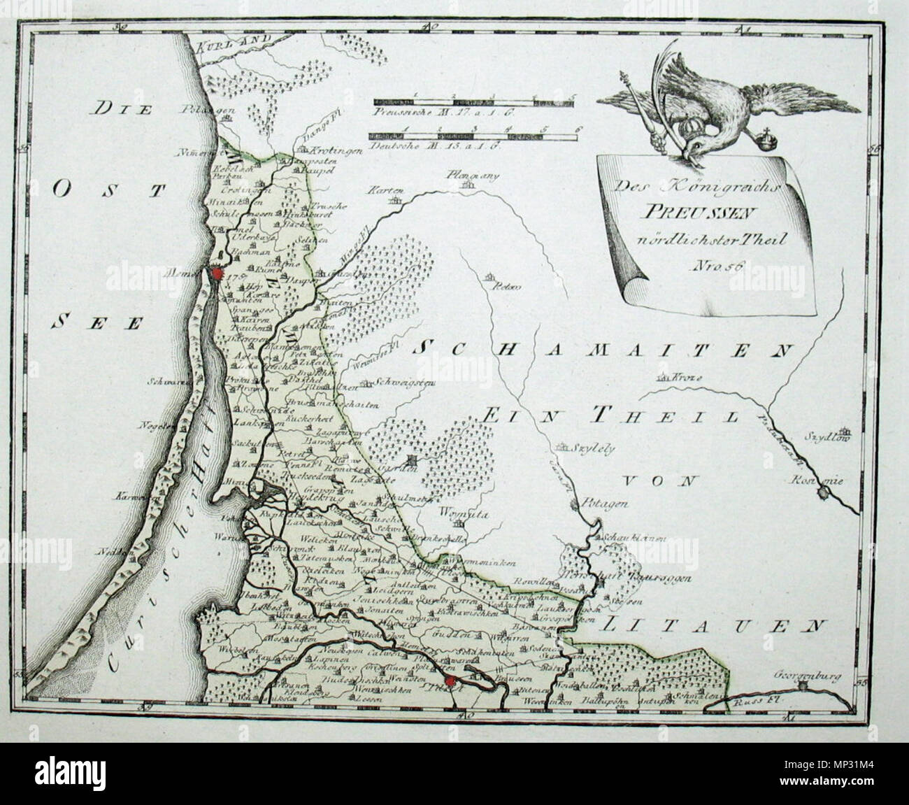 Map prussia 1800 hi-res stock photography and images - Alamy