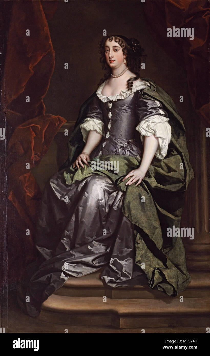 . English: Portrait of Barbara Villiers, Countess of Castlemaine, 1st ...