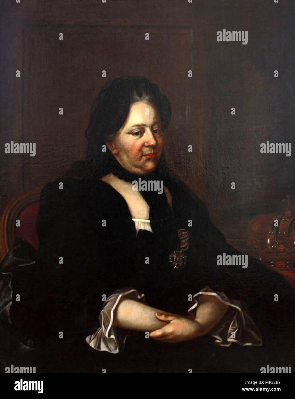 Portrait of Maria Theresa (1717-1780) 18th century. 858 Maria Theresa ...