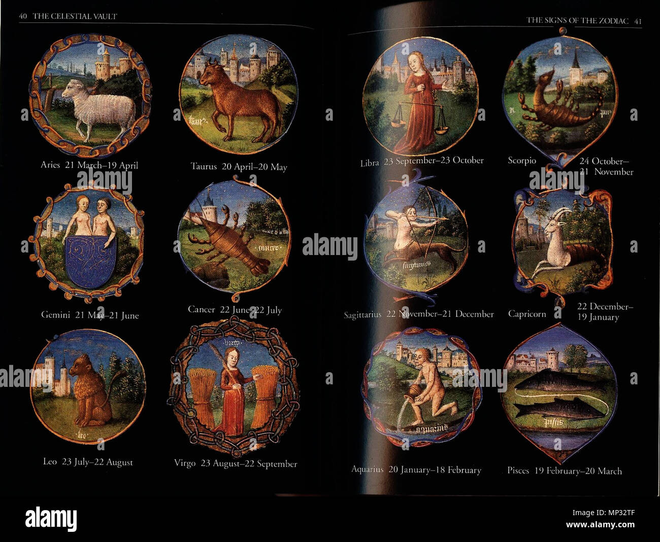 Zodiac constellations hi-res stock photography and images - Alamy