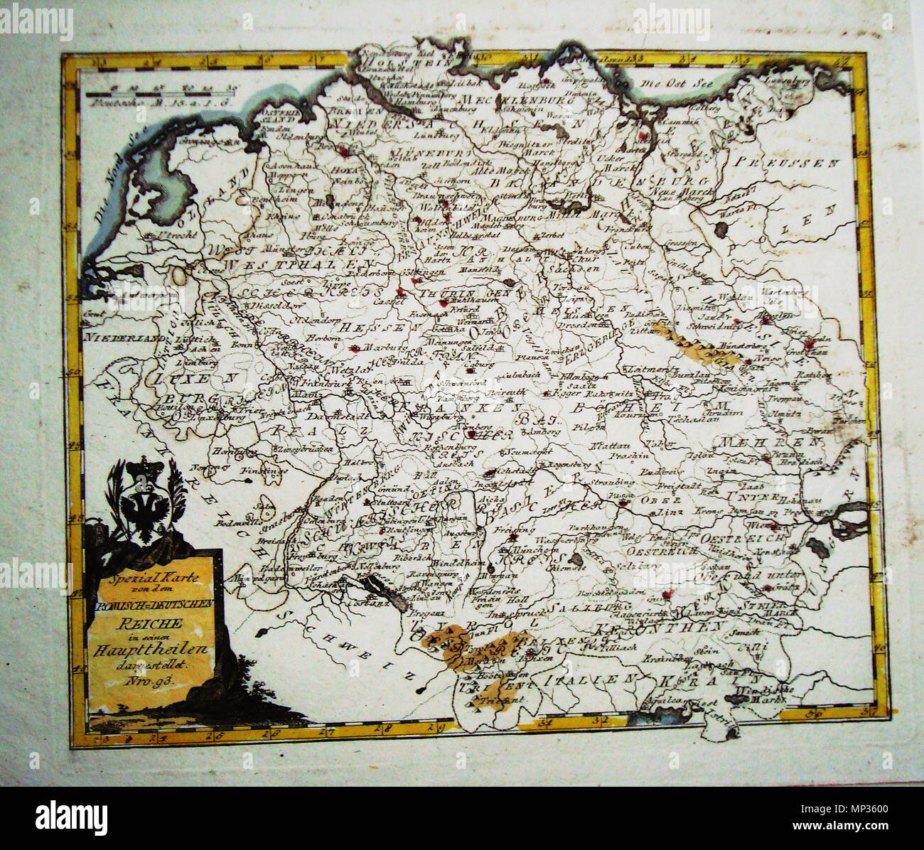 Holy roman empire map hi-res stock photography and images - Alamy