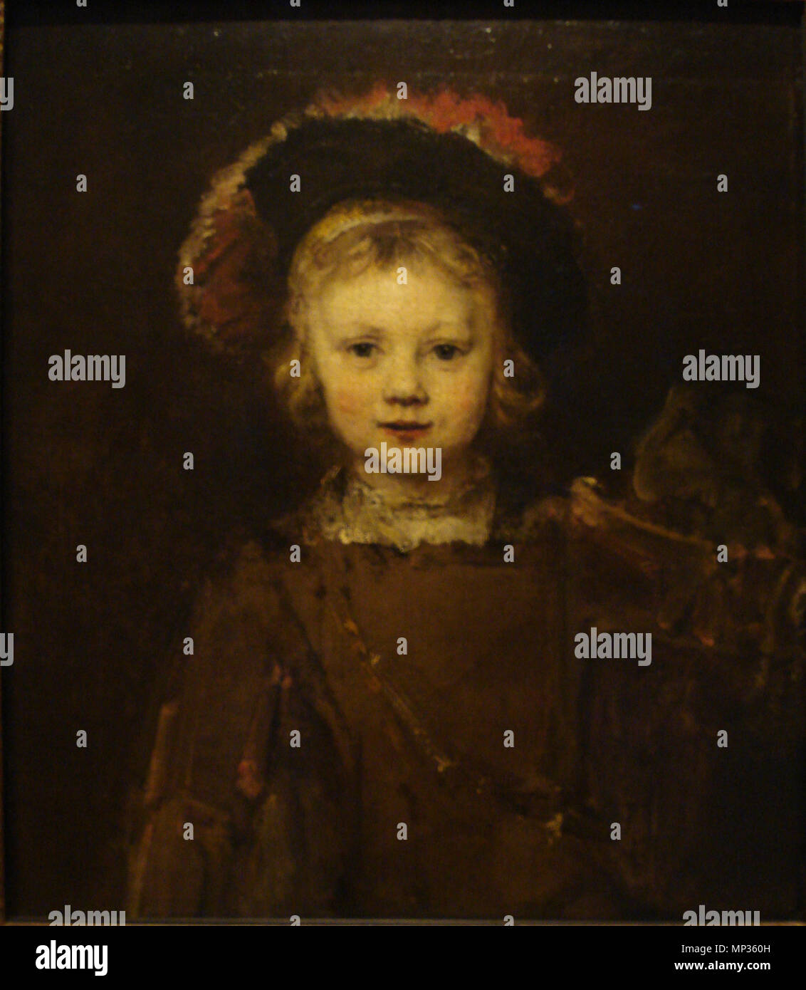 Rembrandt portrait of a boy hi-res stock photography and images - Alamy