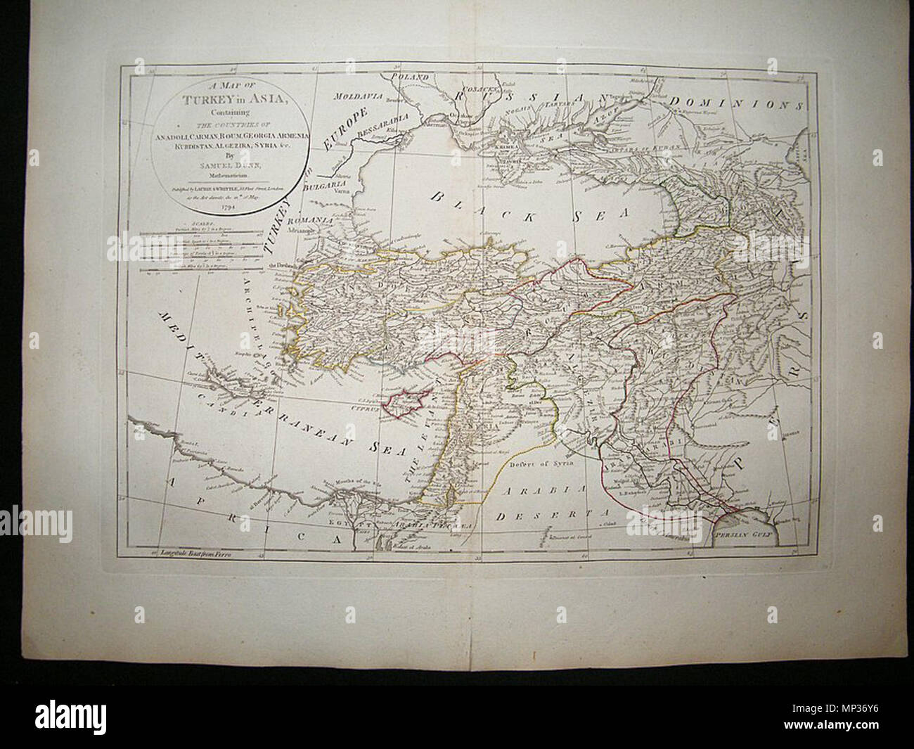 Map of dunn hi-res stock photography and images - Alamy