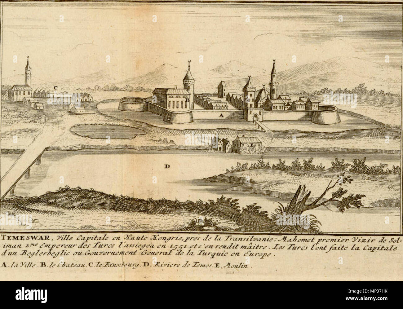 Map of paris 1600 hi-res stock photography and images - Alamy