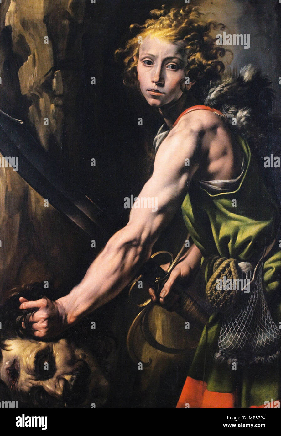 David and Goliath circa 1625. 1159 Tanzio da Varallo, Davide e Golia ...