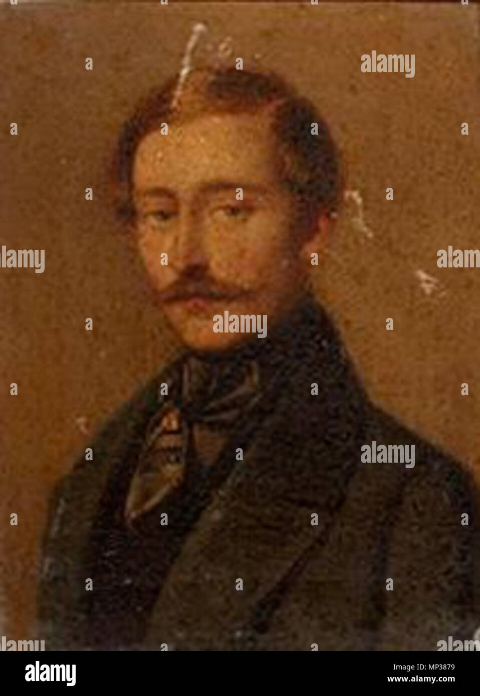 N 14295 001 908 Moški z brki Stock Photo - Alamy