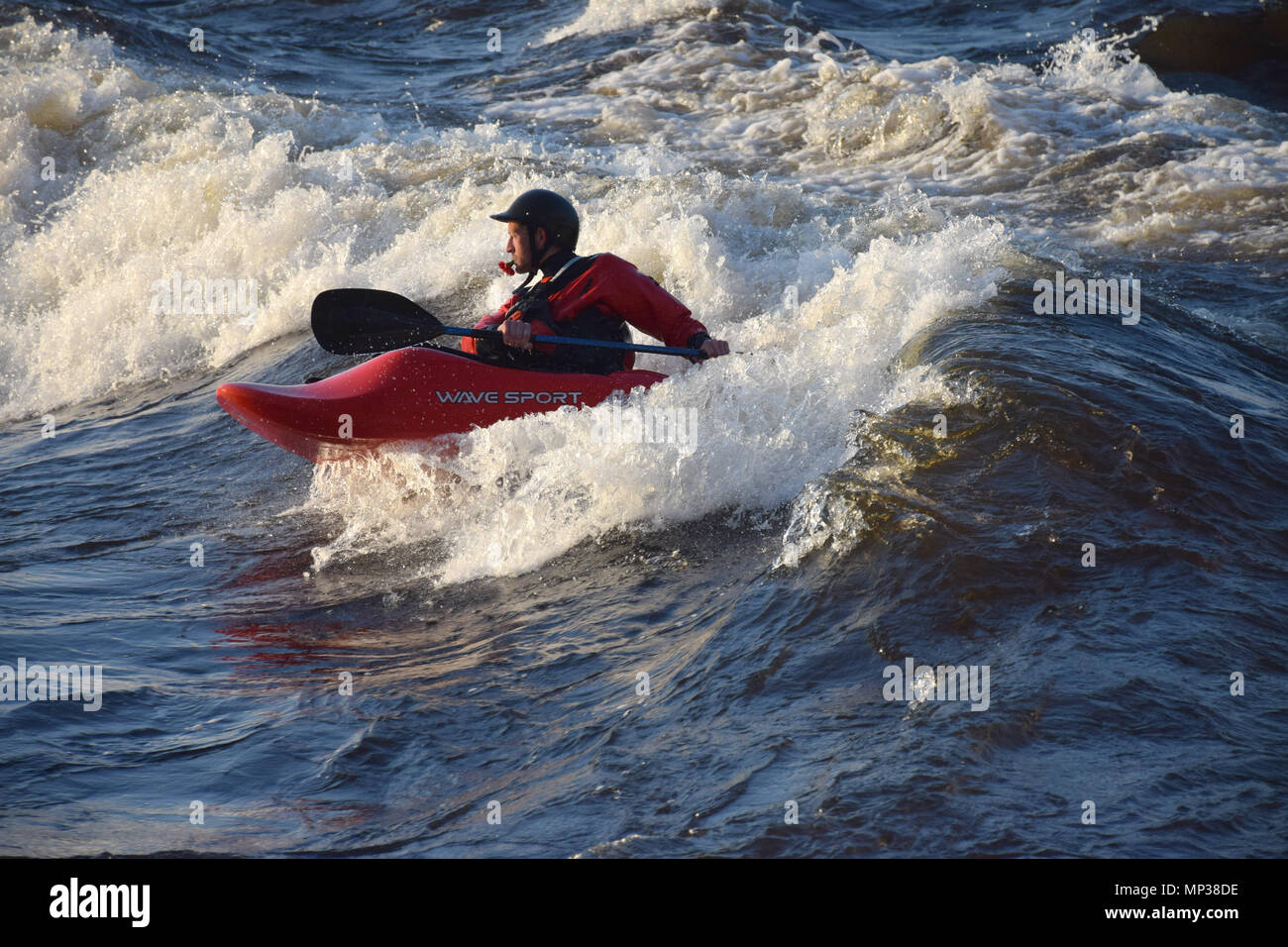 Kayaking on the Ottawa River, Ontario, Canada Stock Photo - Alamy