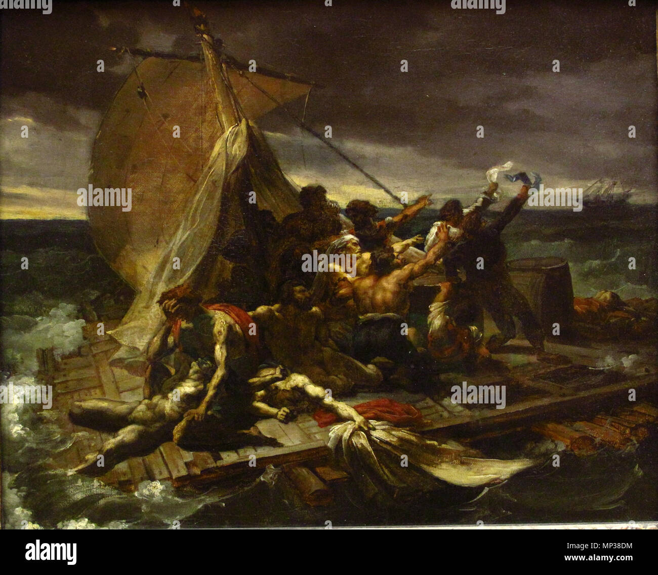 1191 Théodore Géricault - Le Radeau de la Méduse esquisse (salon de ...