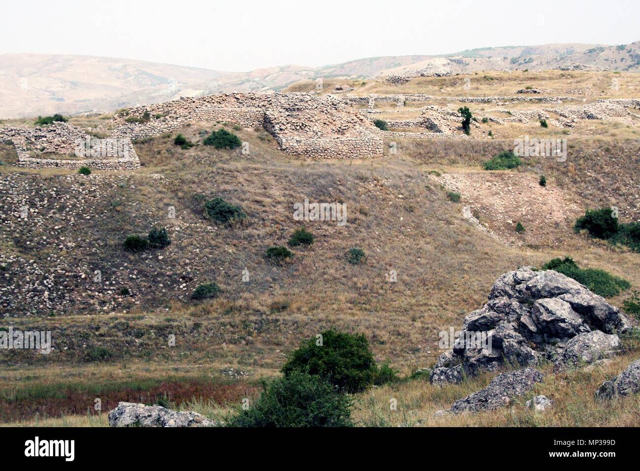 the archaeological site of Hattusa, ancient city of Hittiti , Turkey ...