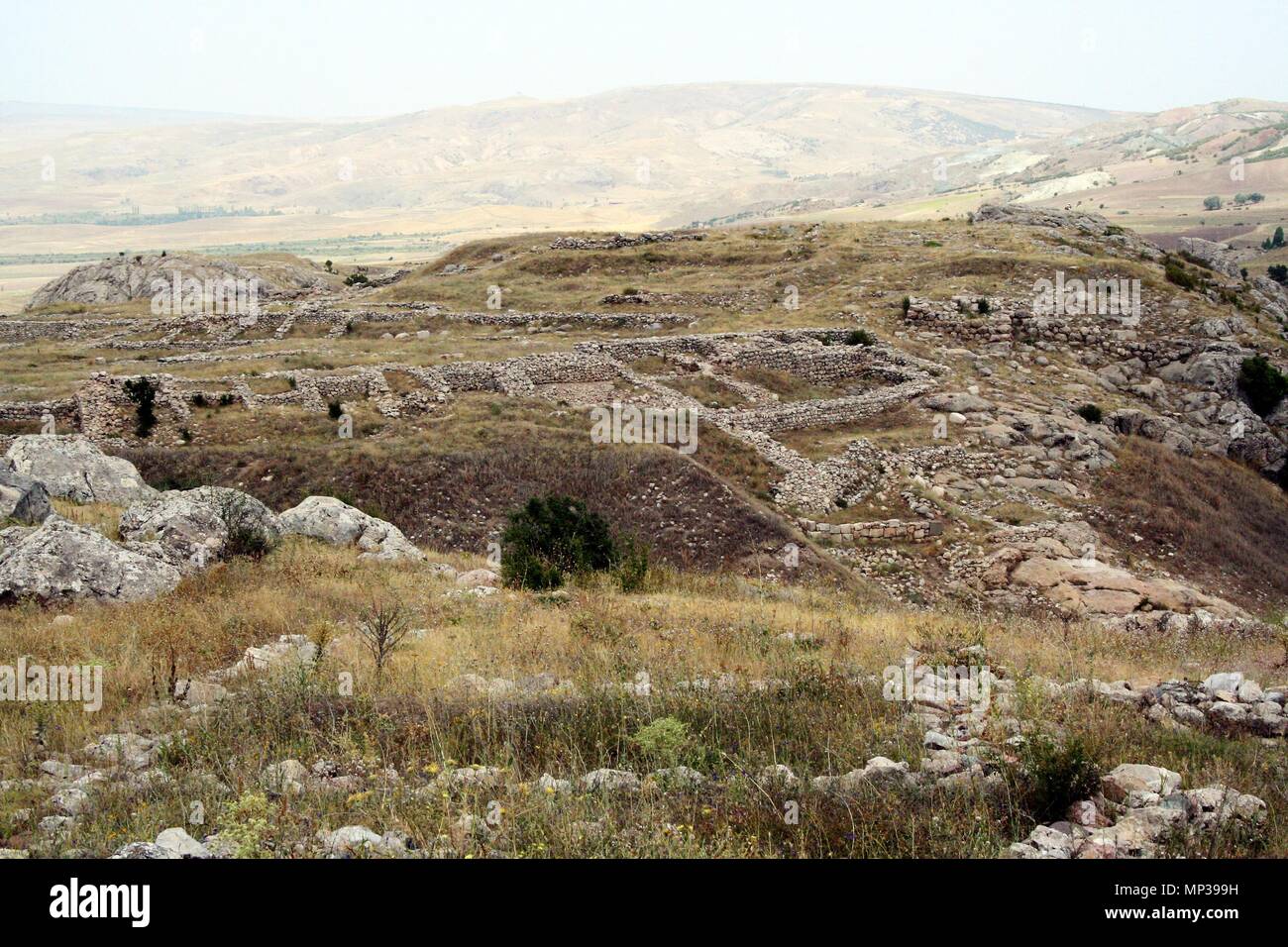 the archaeological site of Hattusa, ancient city of Hittiti , Turkey ...