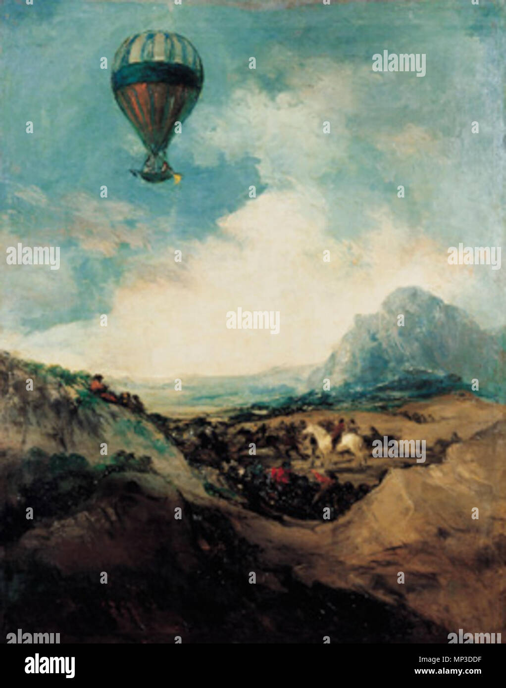 Spanish: El globo The Balloon 1812-1816. 1168 The Balloon, Francisco de ...