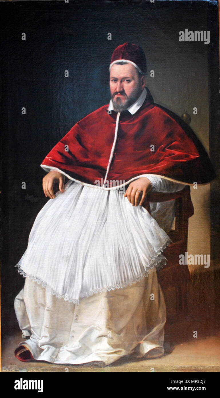Portrait of Pope Paul V . Portrait of Paulus V (Camillo Borghese ...