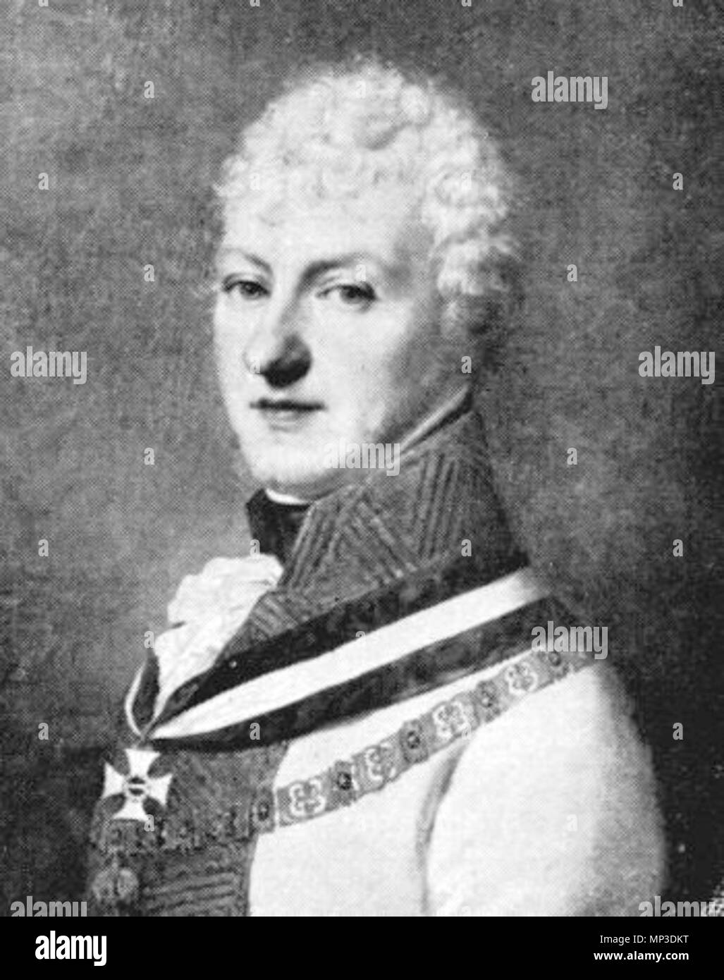 . English: Prince Franz Seraph of Rosenberg-Orsini . Early to mid-19th ...