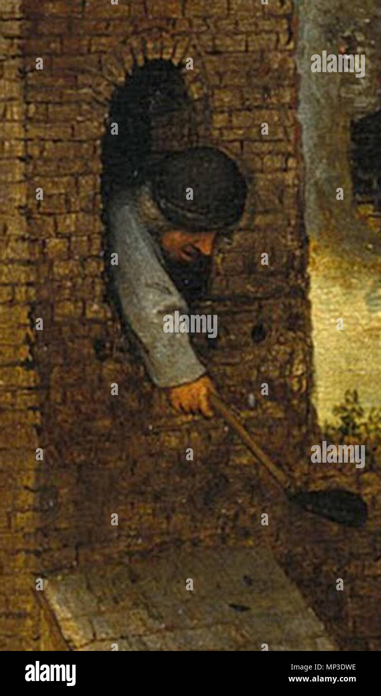 Netherlandish Proverbs . Català: Detail from Netherlandish Proverbs ...