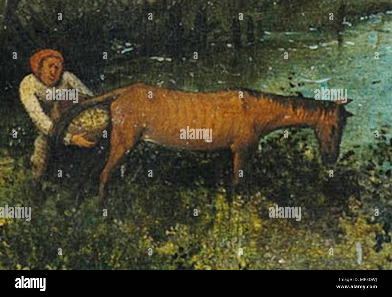 Netherlandish Proverbs . English: Detail from Netherlandish Proverbs ...