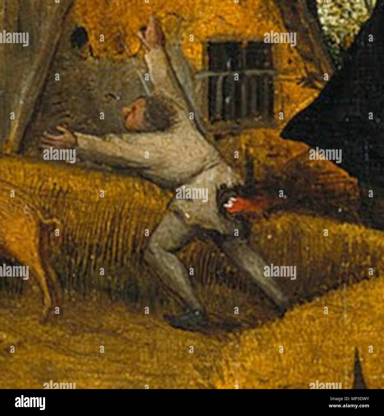 Netherlandish Proverbs . English: Detail from Netherlandish Proverbs ...