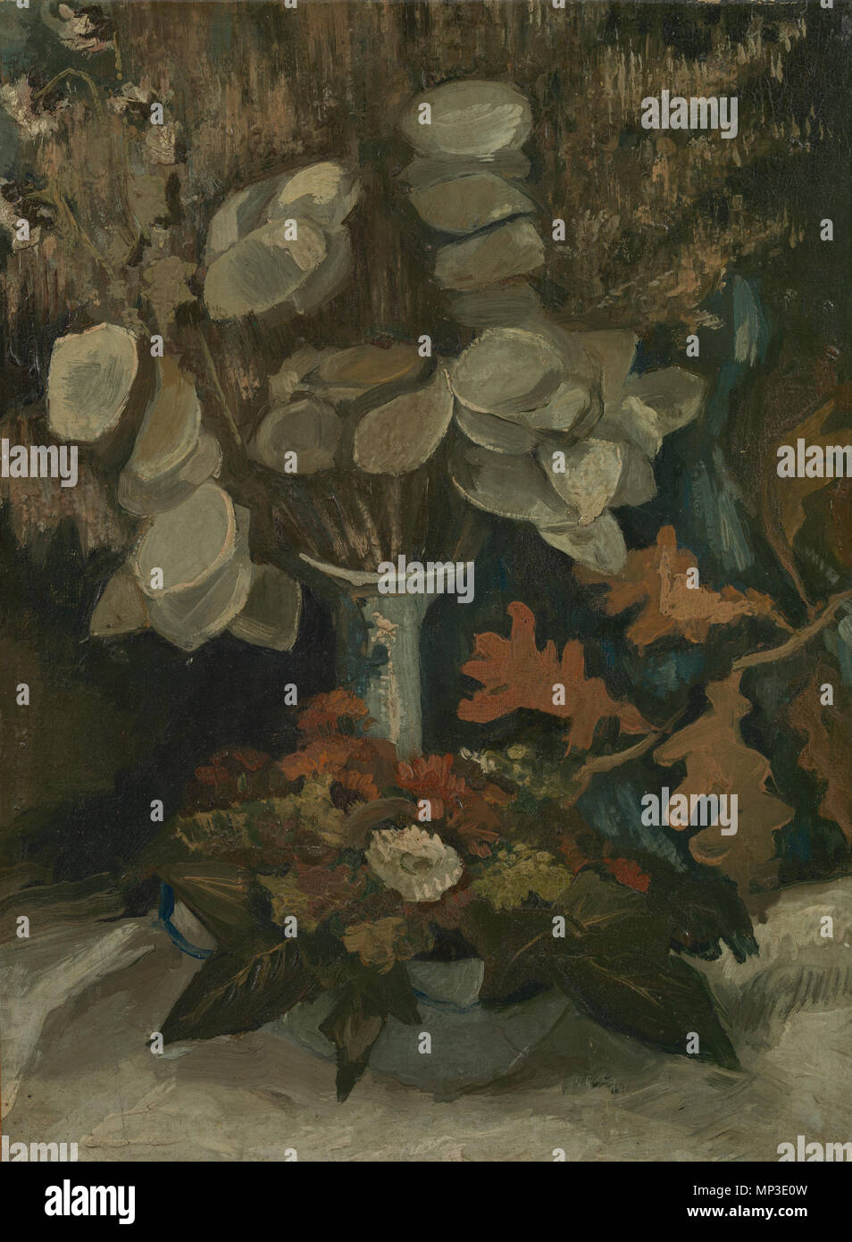 English: Vase with Honesty Nederlands: Vaas met judaspenningen ...