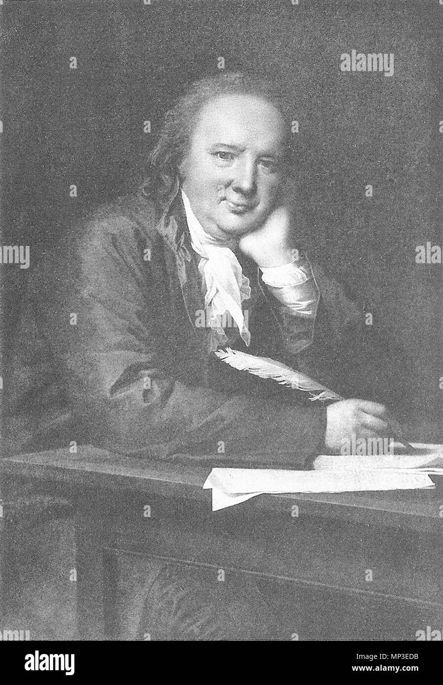 . English: Peter Frederik Suhm. Painted by Jens Juel. . 1790s. 980 PF ...