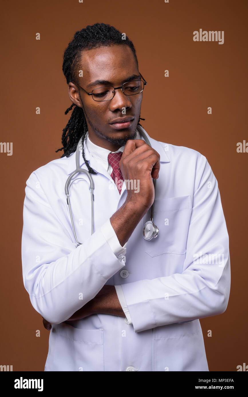 Portrait african american doctor looking hi-res stock photography and ...