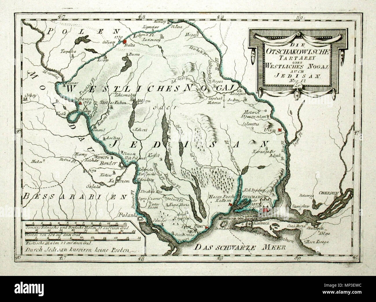 Map of bessarabia hi-res stock photography and images - Alamy