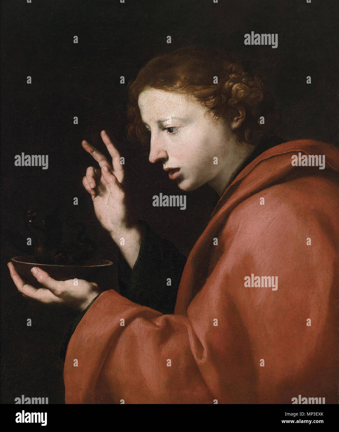 John the apostle depiction hi-res stock photography and images - Alamy