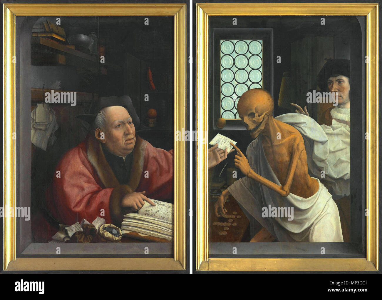 Death and the miser hi-res stock photography and images - Alamy