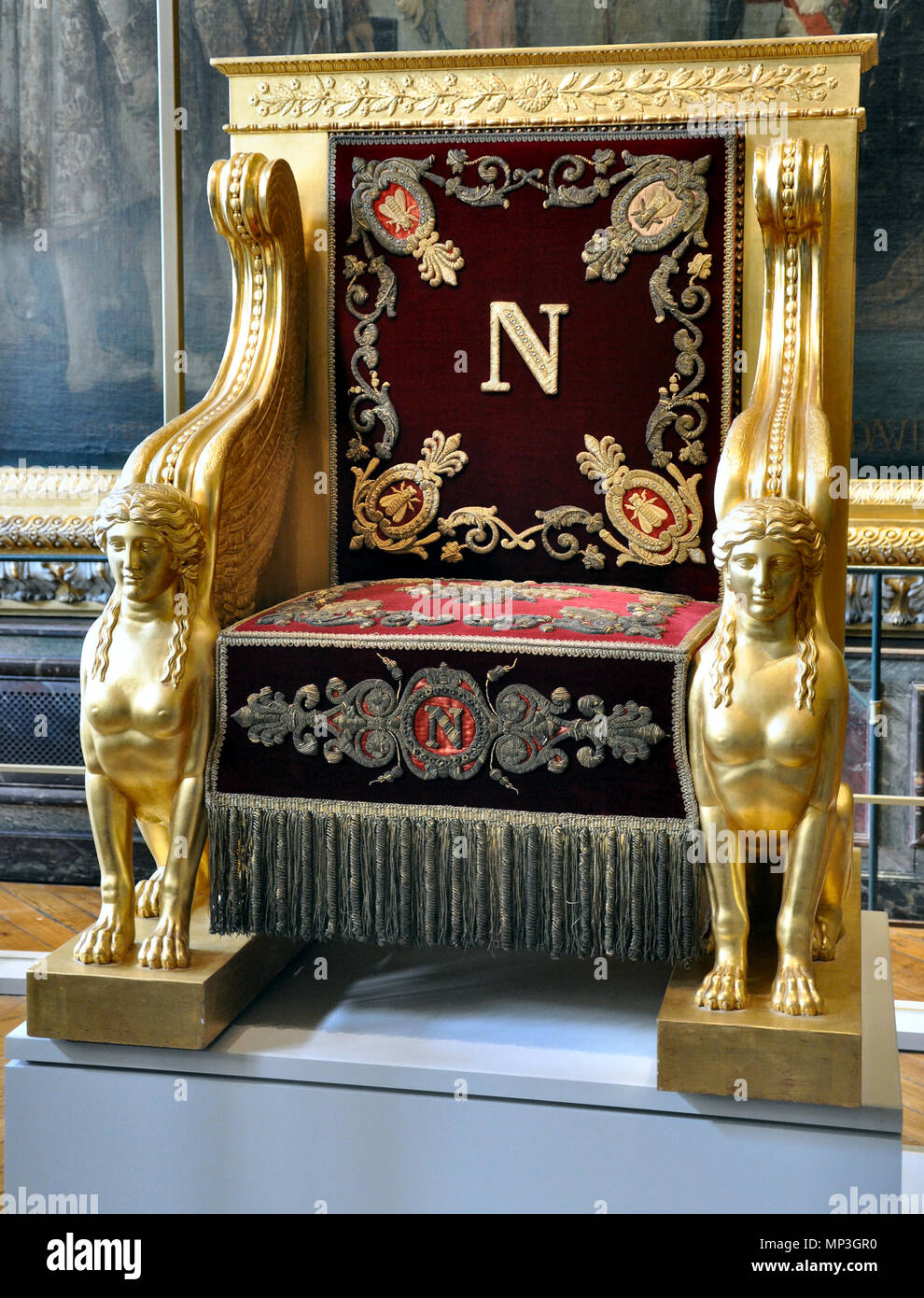 Trone de napoleon hi-res stock photography and images - Alamy