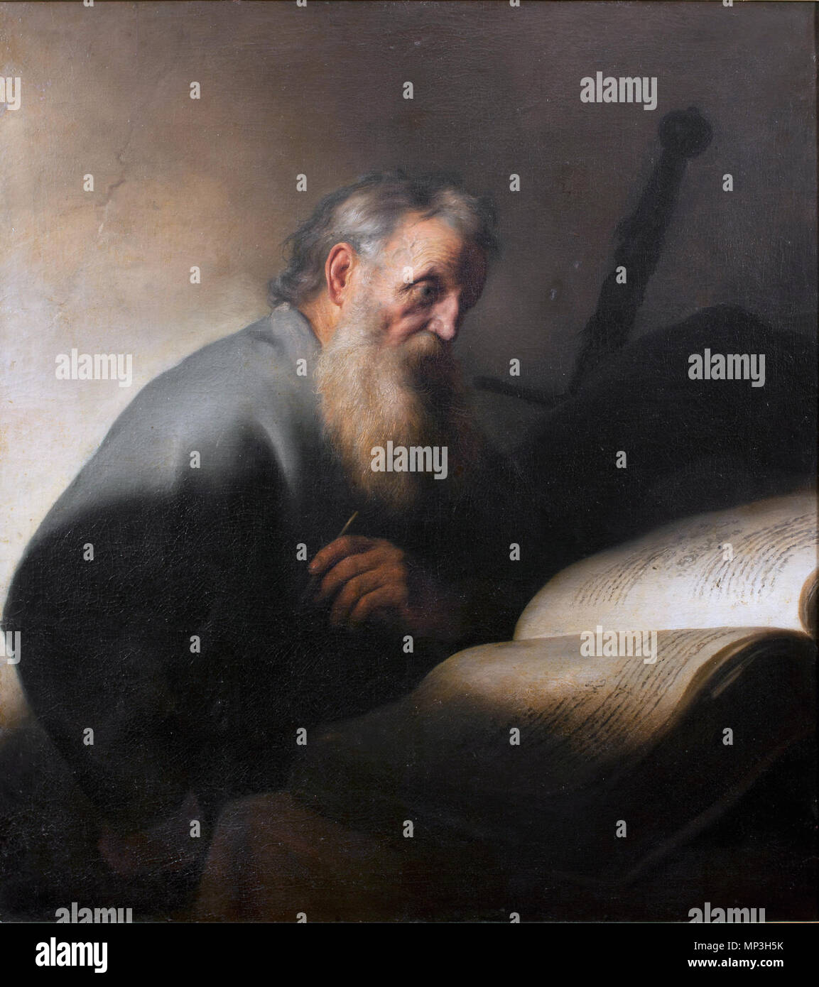 Saint Paul *oil on canvas *1627–1629 Apostel Paulus 699 Jan Lievens ...