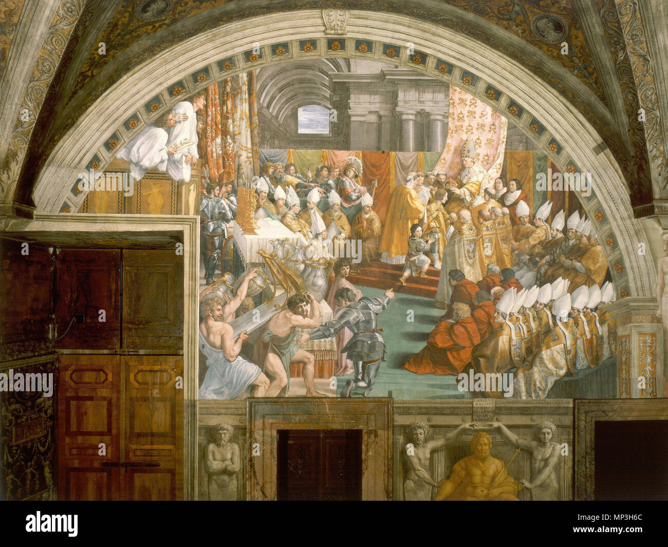 Pope leo st peter's basilica hi-res stock photography and images - Alamy