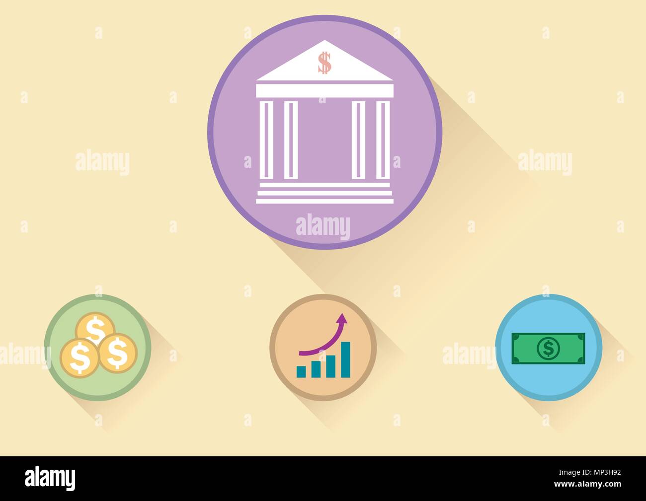 vector design of banking activity illustration Stock Vector Image & Art ...