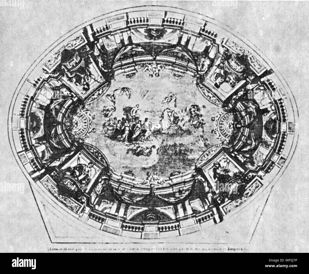 Ceiling artistry Black and White Stock Photos & Images - Alamy