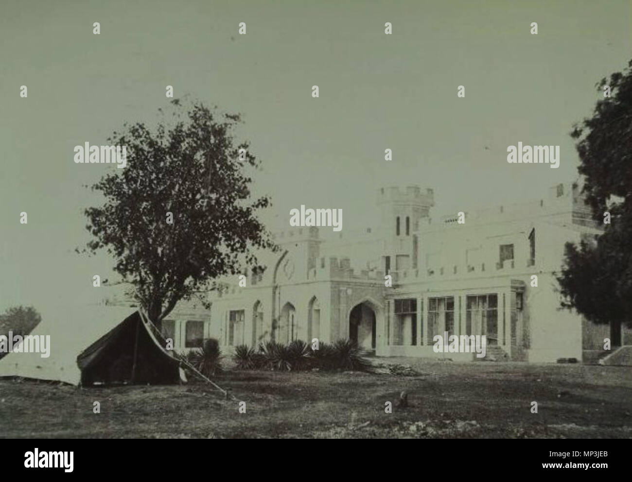 . English: Photograph of Ludlow Castle taken soon after the Indian ...