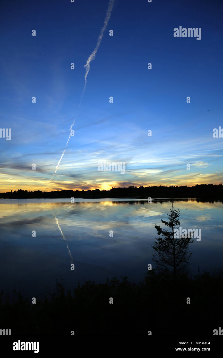 Bar Harbor Sunset, Maine Stock Photo - Alamy
