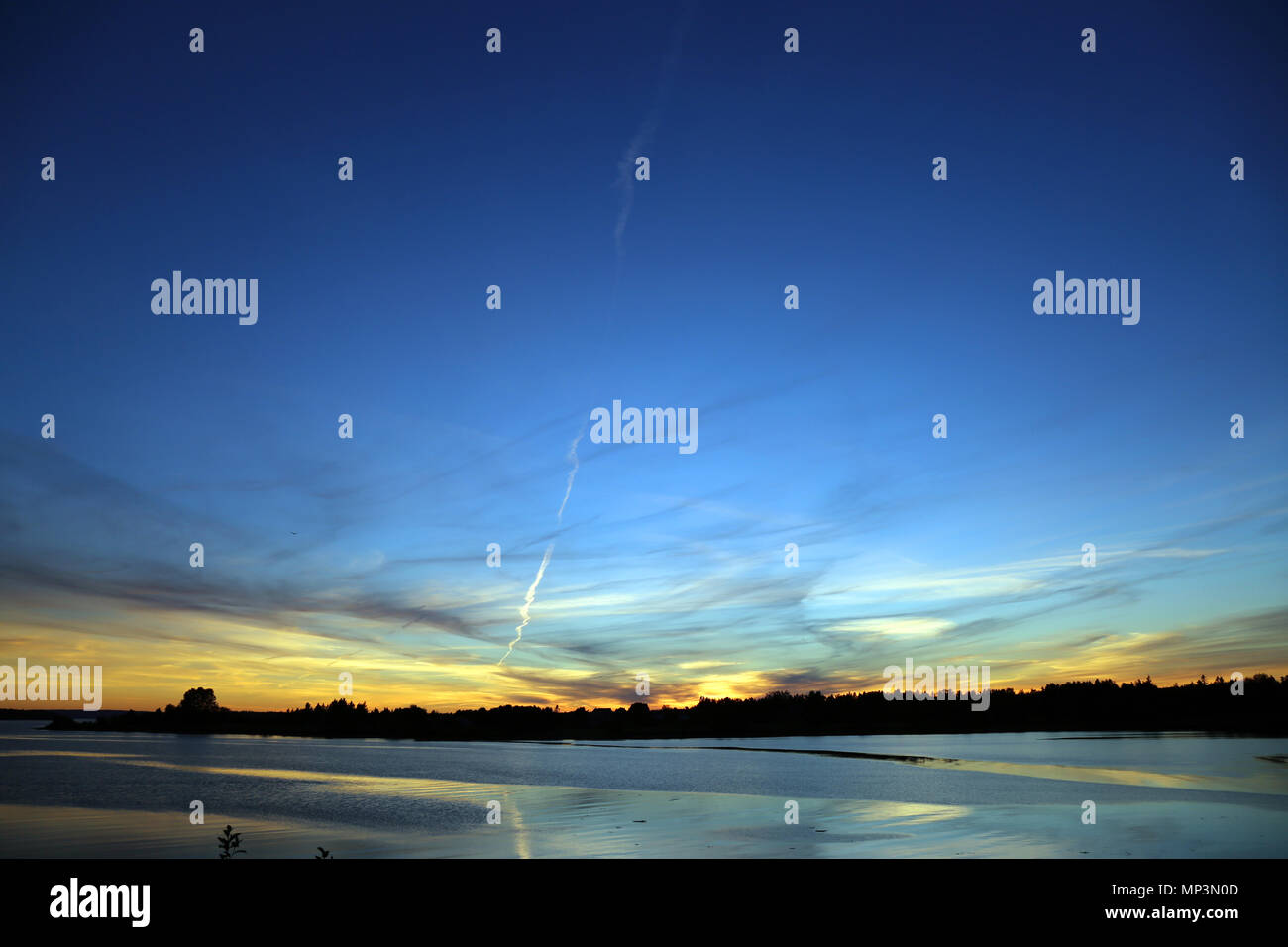 Bar Harbor Sunset, Maine Stock Photo - Alamy