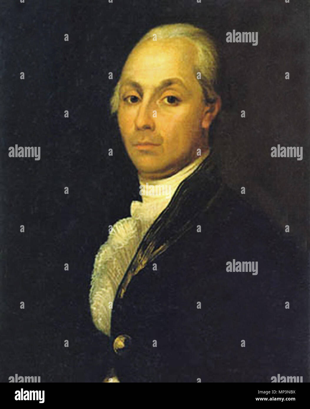Portrait of Alexander Radishchev (1749-1802) by 1790. 1037 Radishchev ...