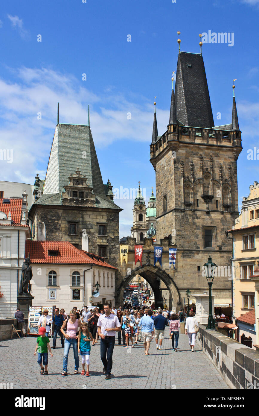 Prague gate in baroque hi-res stock photography and images - Alamy