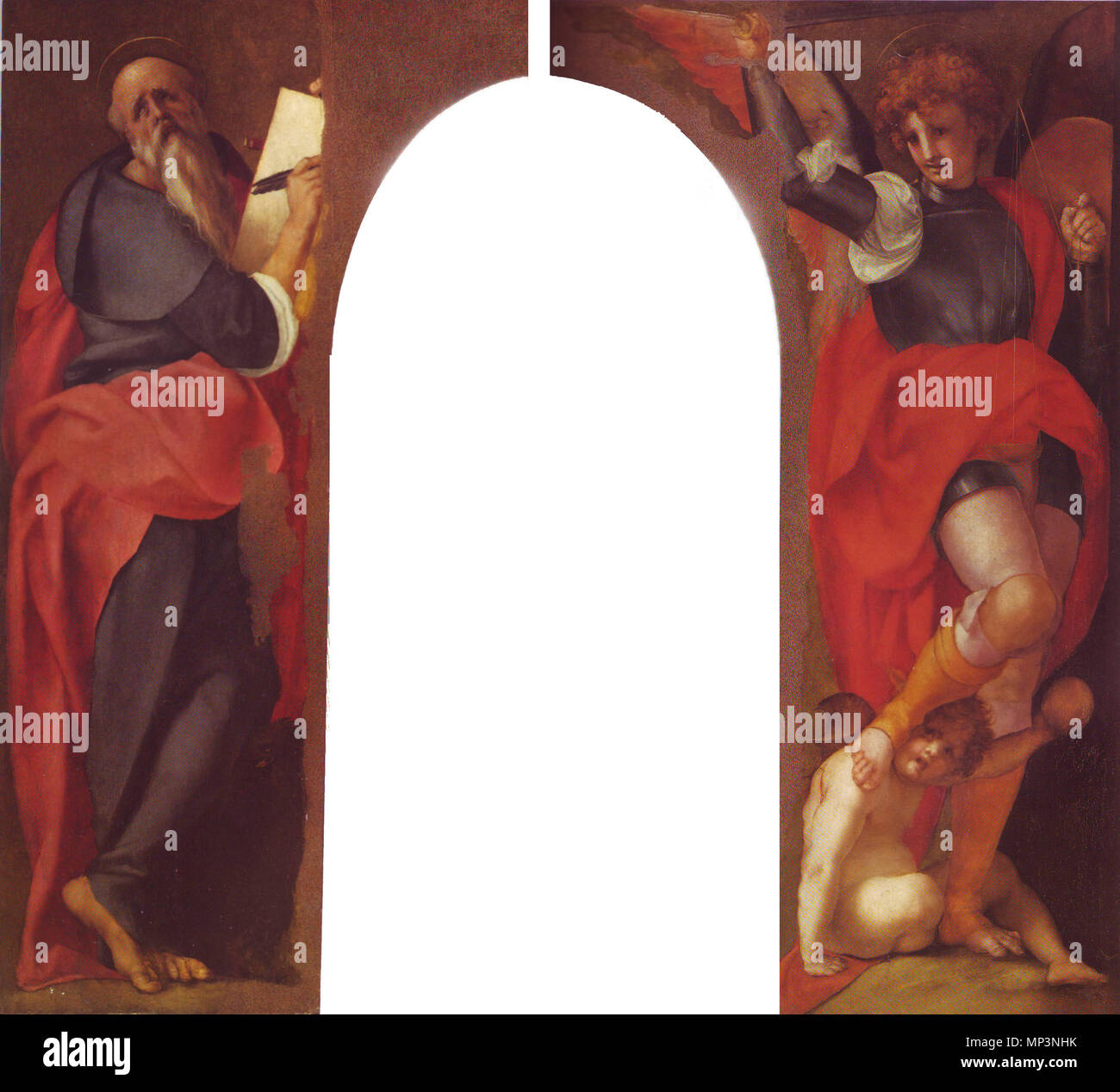 Saint John the Evangelist and the Archangel Michael . San Giovanni ...